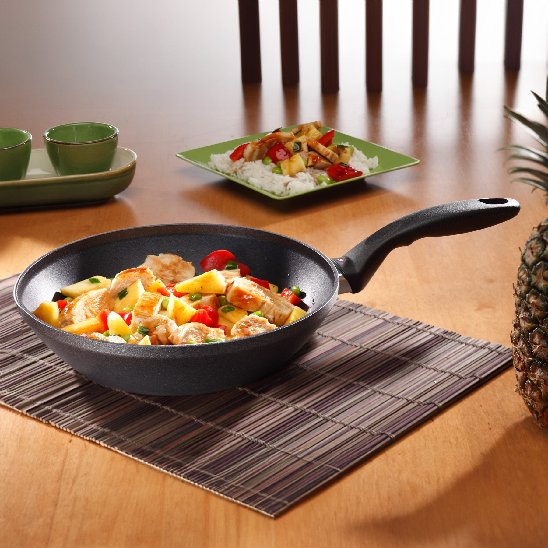 HD Nonstick Stir-Fry Pan with Glass Lid – Black Hills Health Retreat