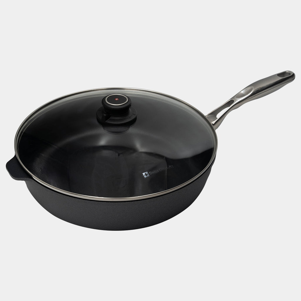 HD Nonstick Saute Pan with Glass Lid - Induction – Black Hills Health ...