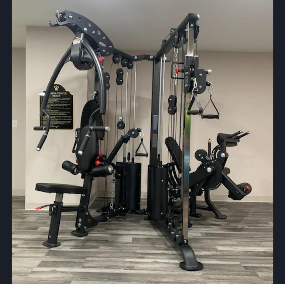 Megatron Corner Gym - Muscle D Fitness - Leg Extension/Leg Curl - Cabl ...
