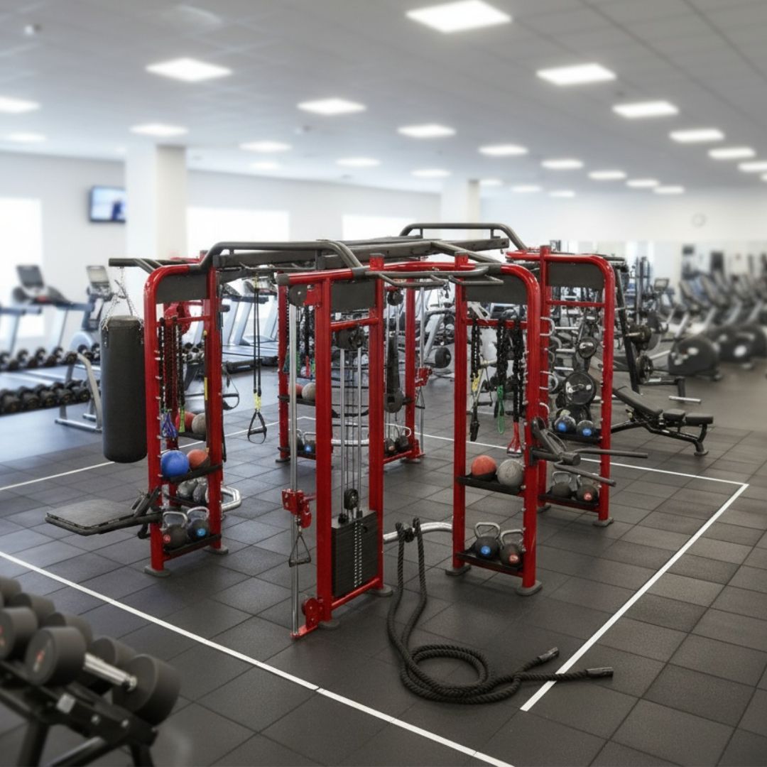 Megatron Multi Tower Training Station - Muscle D Fitness - Monkey Bars ...