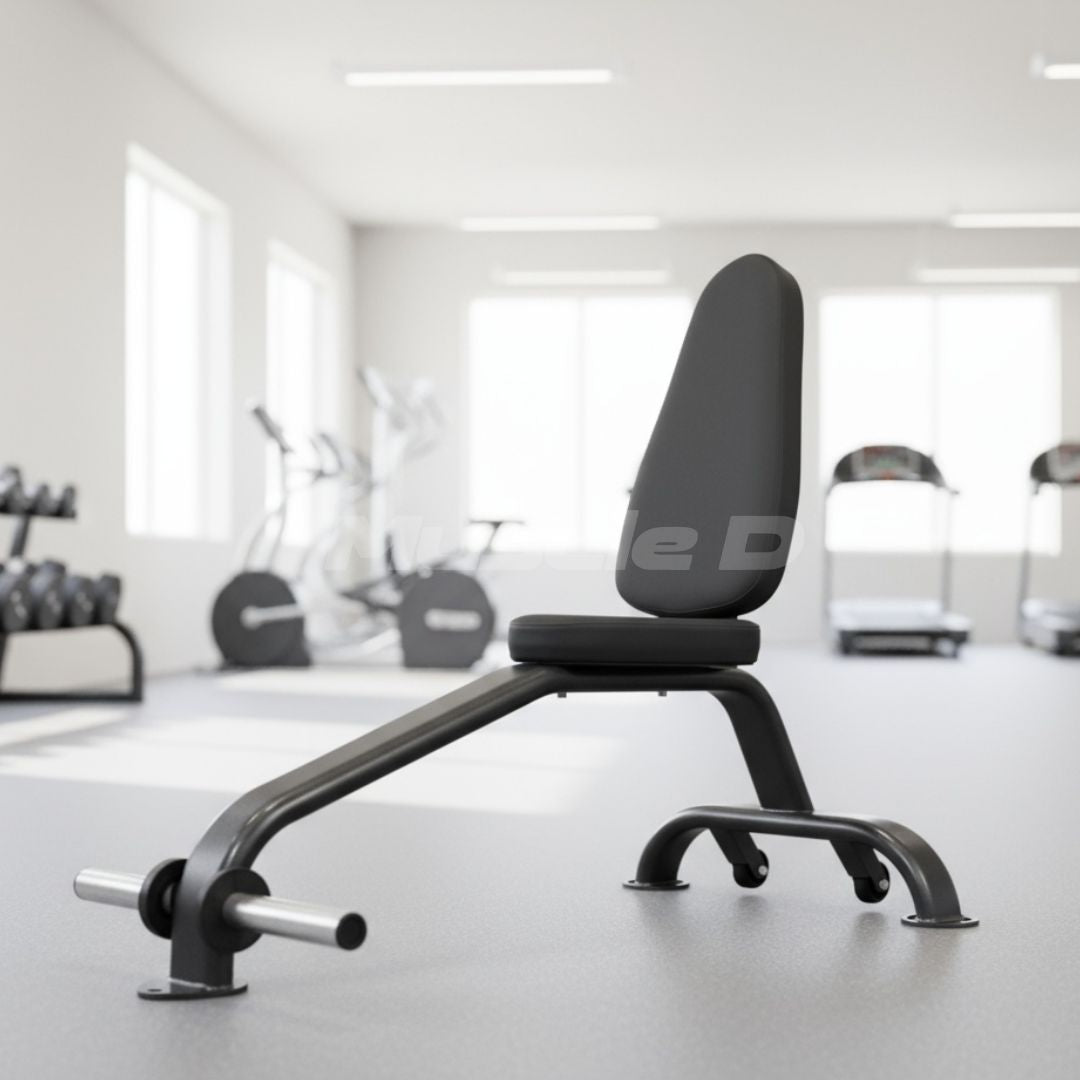 Utility Bench - Muscle D Fitness - Upright Seated Utility Bench with F ...